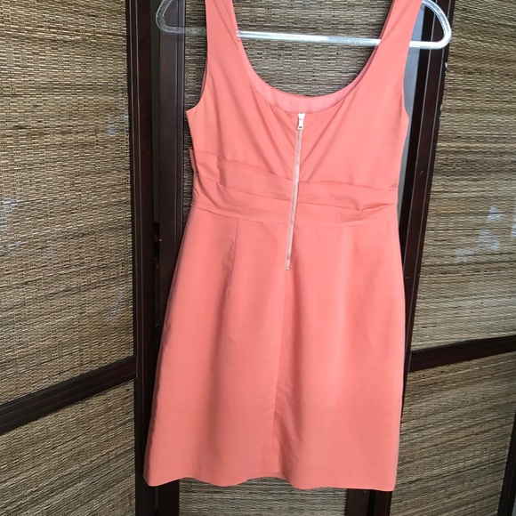 Tahari | Dresses | T Tarahi Peach Sleeveless Ruched Formal Dress | Poshmark